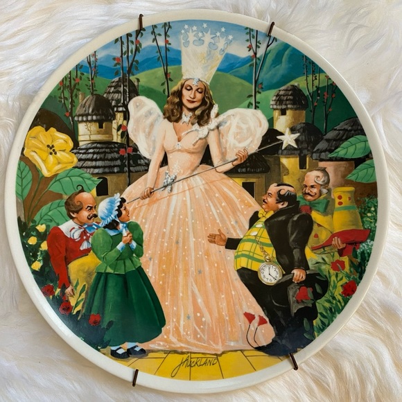 Knowles | Accents | Vintage Wizard Of Oz Collectors Plates By ...